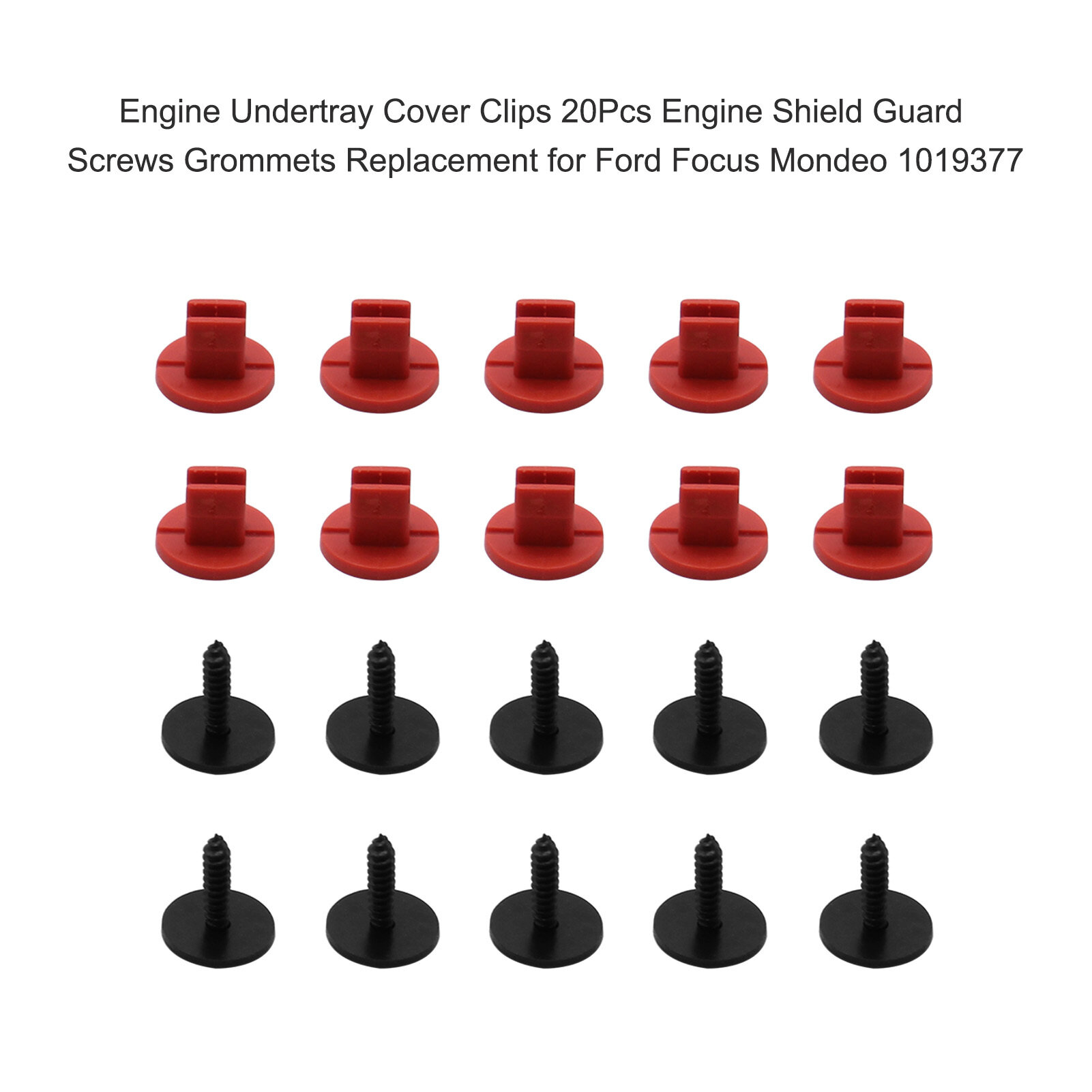Комплект крепежа 20 шт. 1019377 для защиты поддона Ford Focus Mondeo