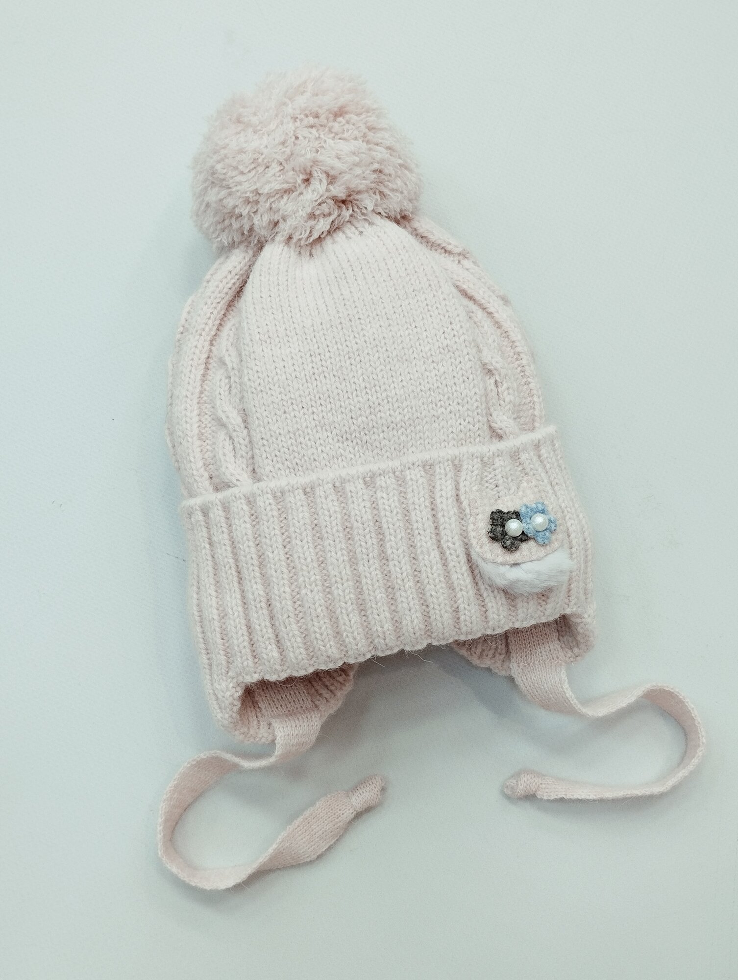 Шапка-бини для девочек