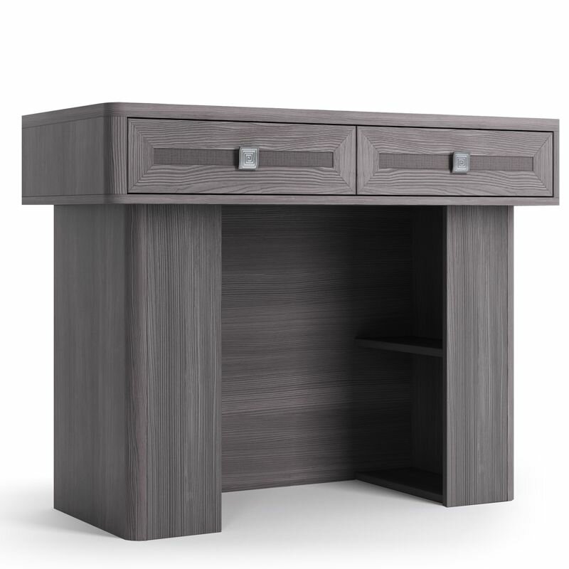 Парма НЕО стол туалетный Лиственница темная, экокожа дила (Кураж)