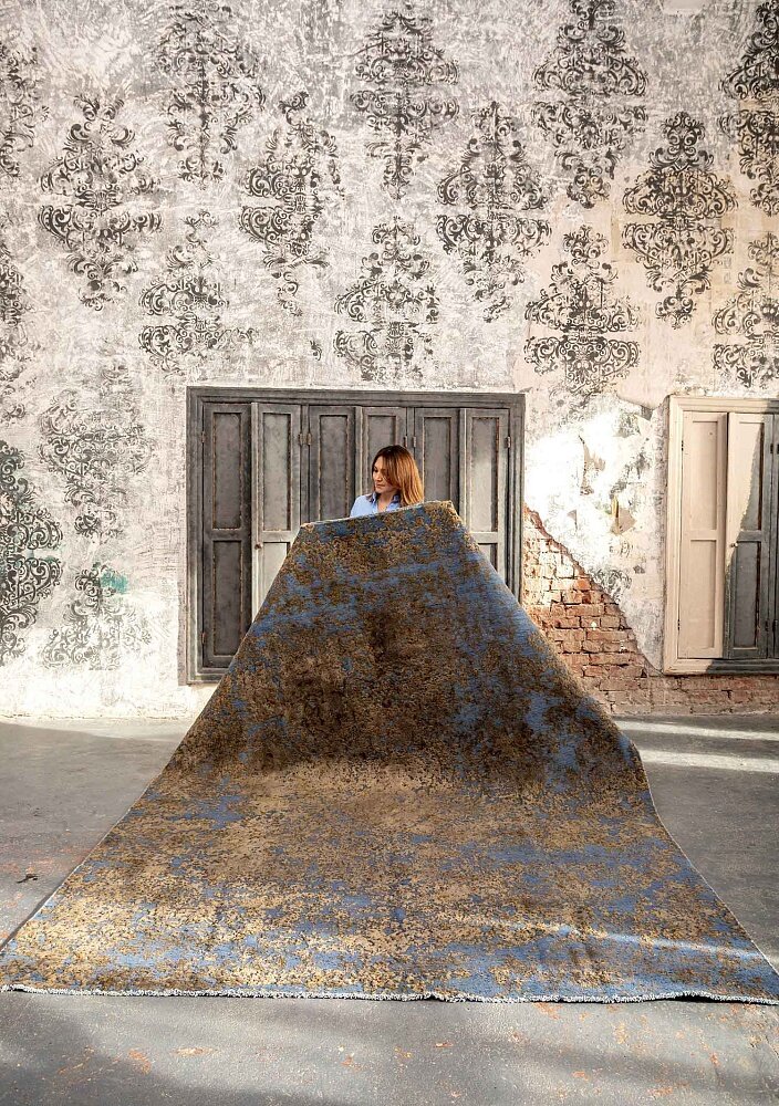 Ковер Persepol "Color Reform", афганский, винтажный , шерстяной, ручная работа