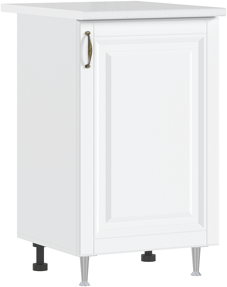 Стол кухонный Престиж ШН500 (490) Браш Вайт столешница Антарес