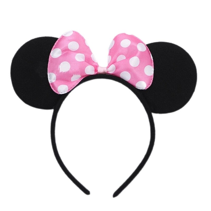 Банты для волос с Микки Маусом pink