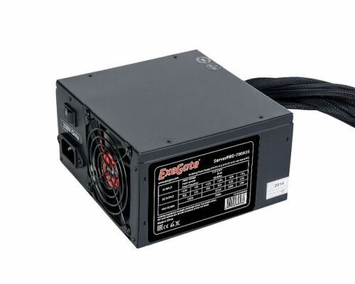 Серверный блок питания ExeGate APFC OEM,2 х 8 cm fan, 20+4pin/(4+4)pin+(4+4)pin , 2xPCI-E , 9xSATA ((Server) PRO) (252873)