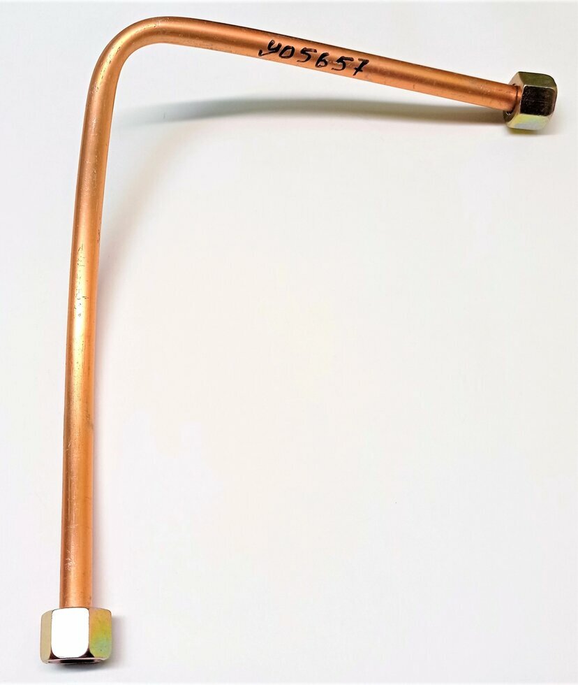 Трубка медная Калибр компрессора КМК-1600/50У; КМК-2100/50, выходная