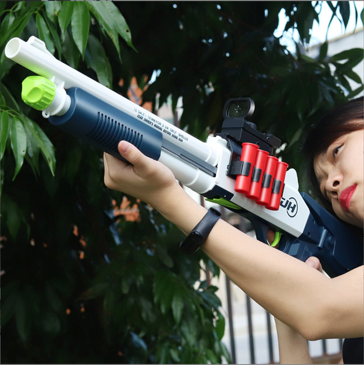 Игрушечный Дробовик мягкие пули / Детский Карабин 76 см / Детское помповое Ружье 76 см