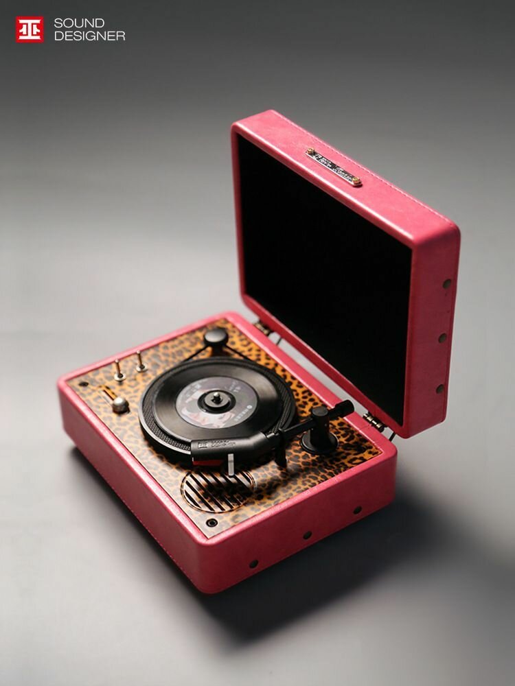 3-дюймовый проигрыватель виниловых пластинок, перезаряжаемый, Bluetooth