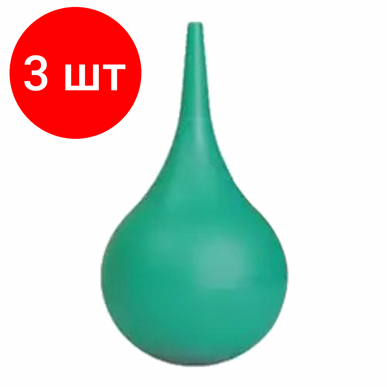 Комплект 3 шт, Спринцовка с мягким наконечником, объем 440 мл, № 14А, виталфарм, ВИТ00006733