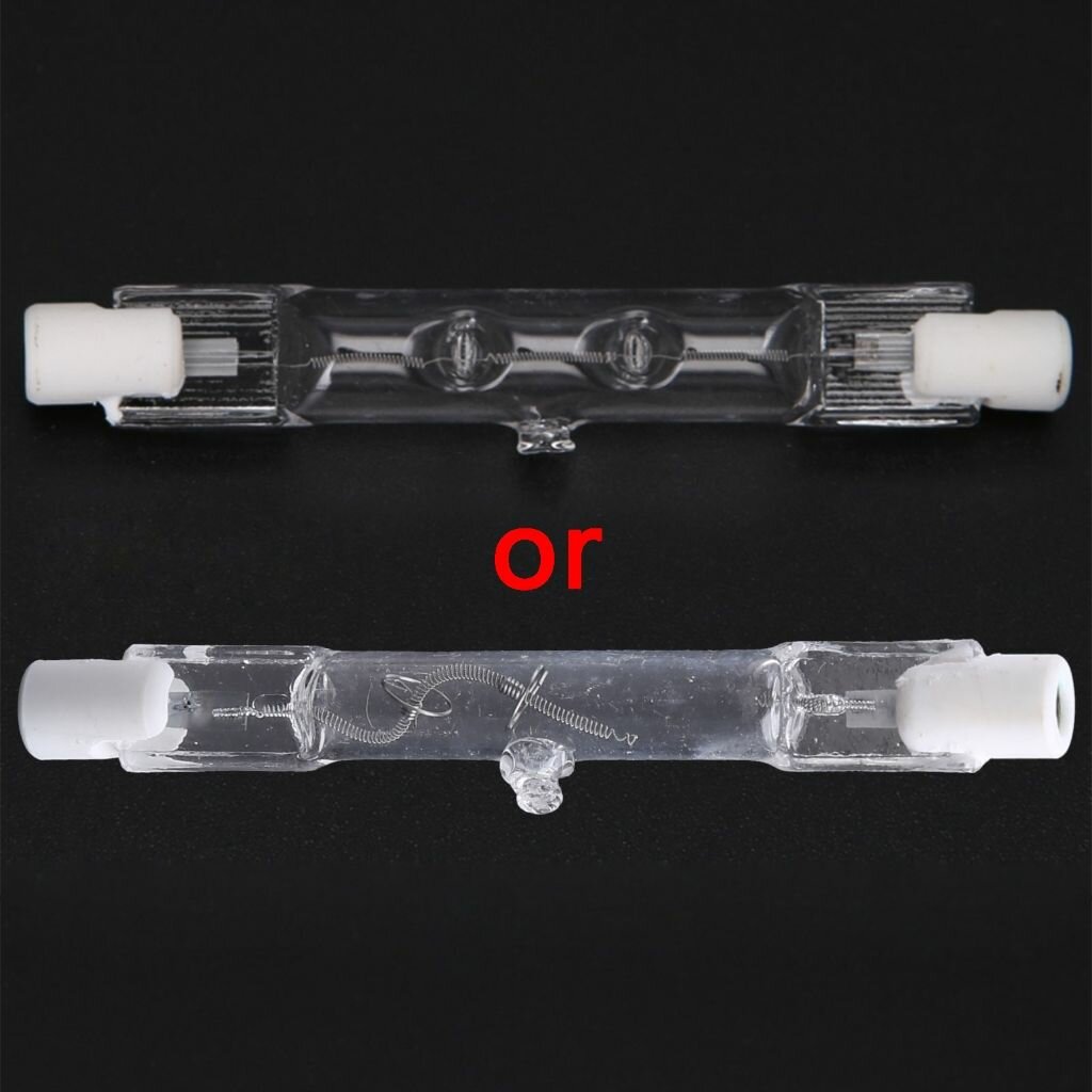 (1шт) трубка йодно-вольфрамовой лампы 220-240 В R7S-78-100 Вт