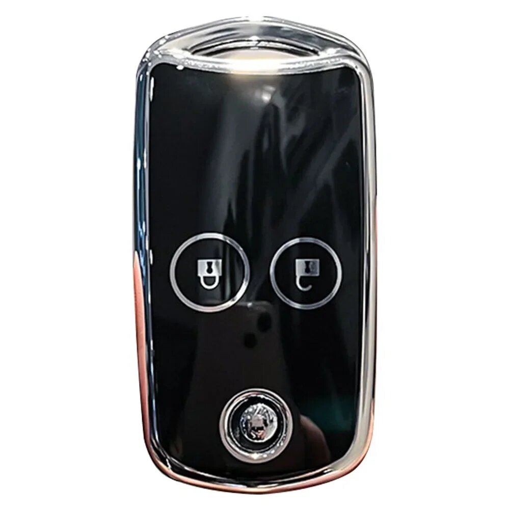 2-кнопочный откидной чехол для ключей для Honda для Civic для Accord для Jazz для CRV HRV CRZ, надежная подходит с легким доступом к кнопкам