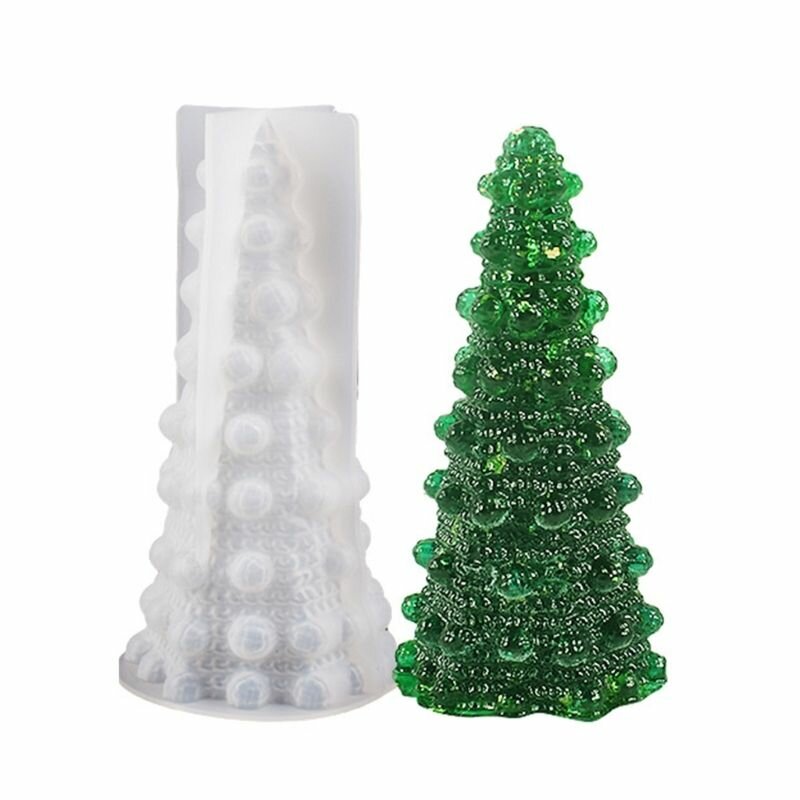 Силиконовая форма для рождественской елки из эпоксидной смолы diy crystal 3004-L