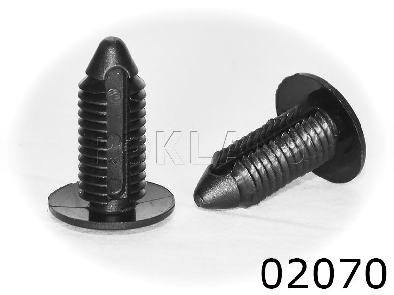 10шт - 02070 клипса автомобильная BUICK/FORD/GM/OLDSMOBILE ROKLAND