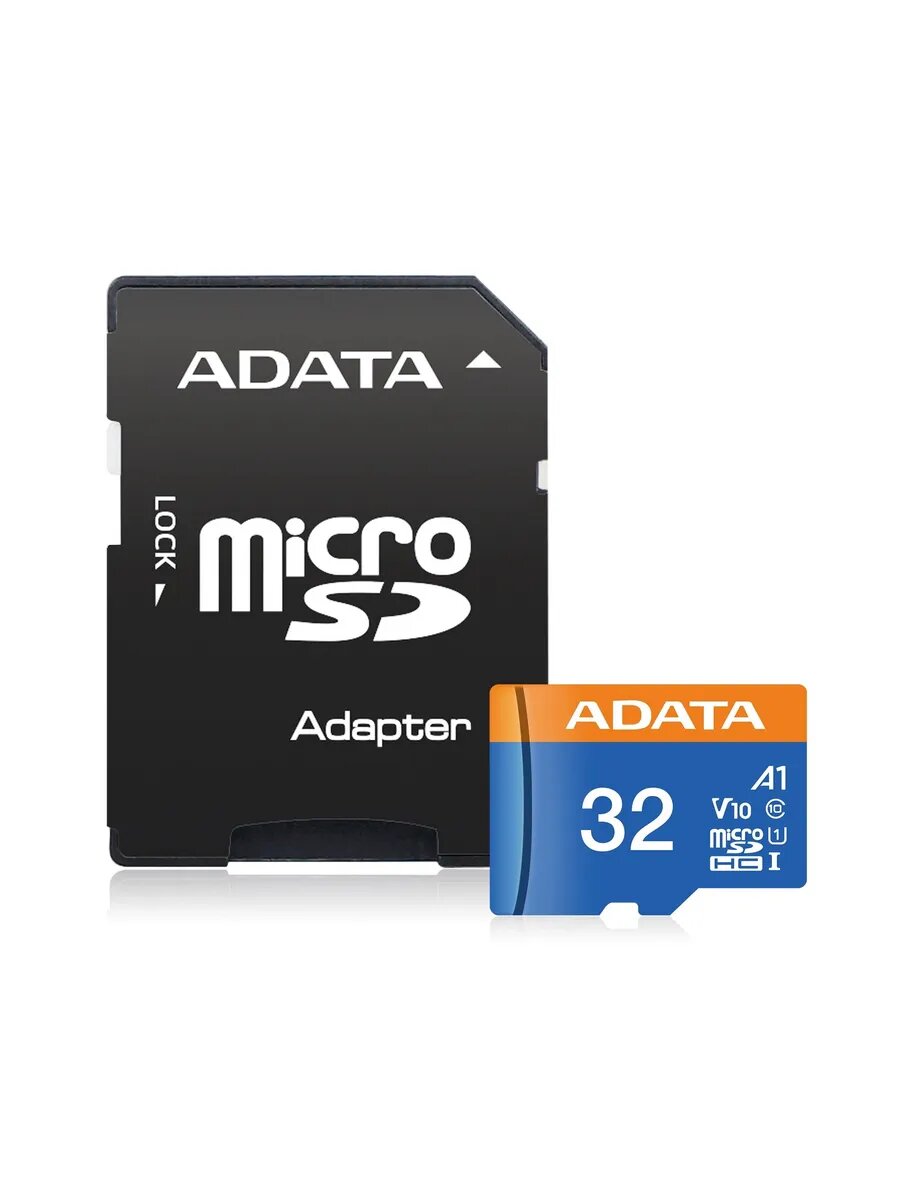 Флеш карта A-Data microSDXC 32GB AUSDH32GUICL10A1-RA1