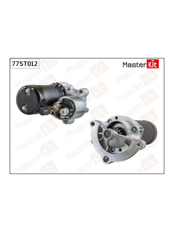 Стартер MasterKit 77ST012 для а/м PEUGEOT Boxer, CITROEN Relay