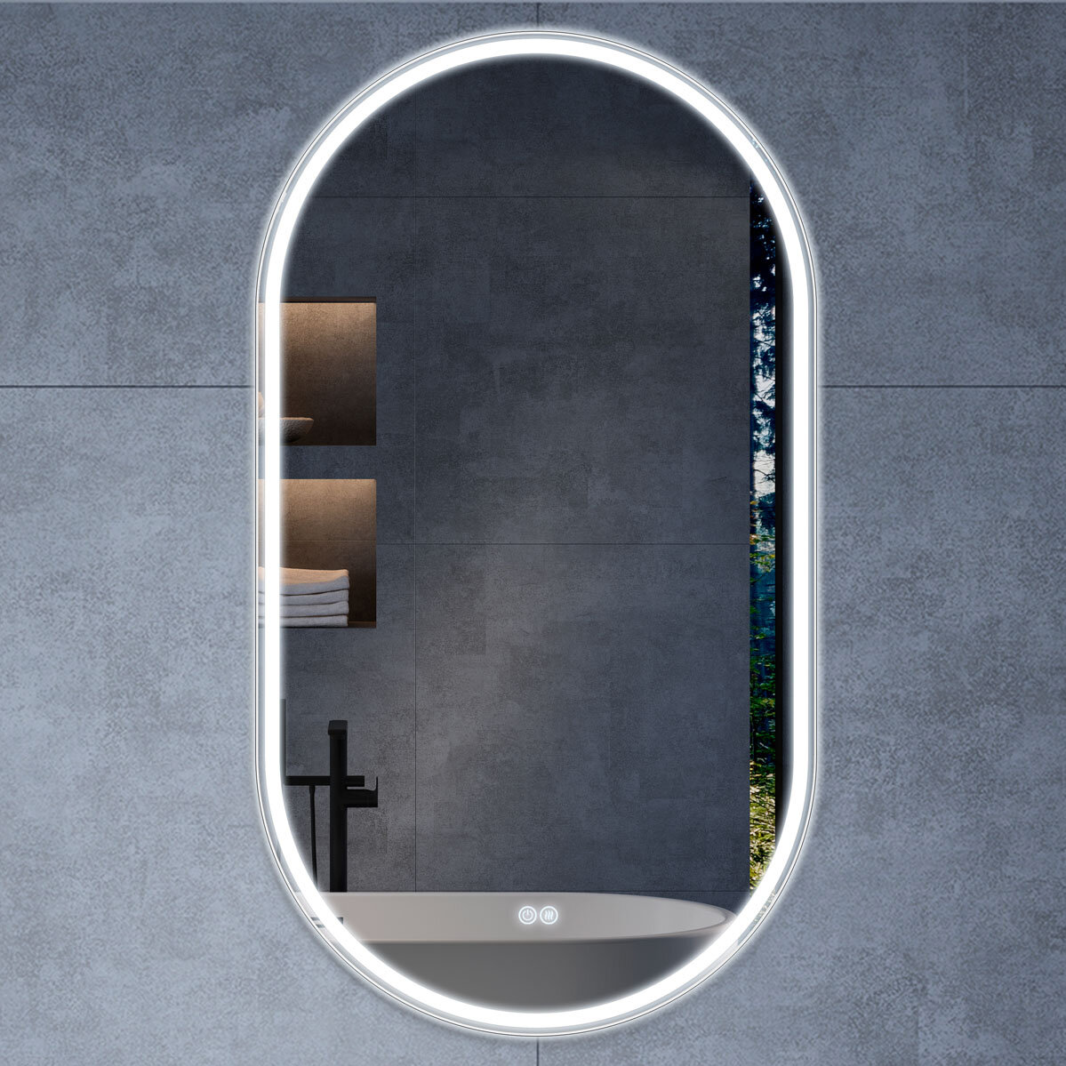 Зеркало для ванной Vincea 90 VLM-3AU900-2