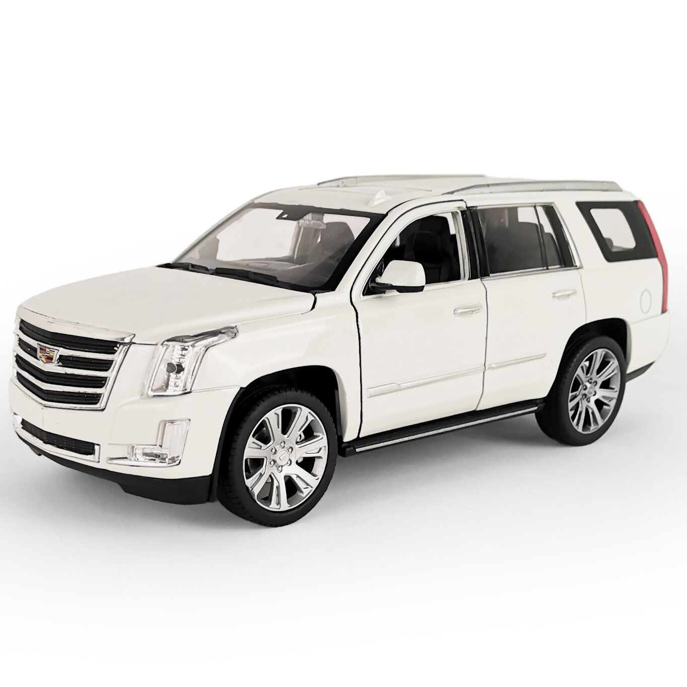 Машинка Welly Cadillac Escalade 2017 24084, металл, масштаб 1:27