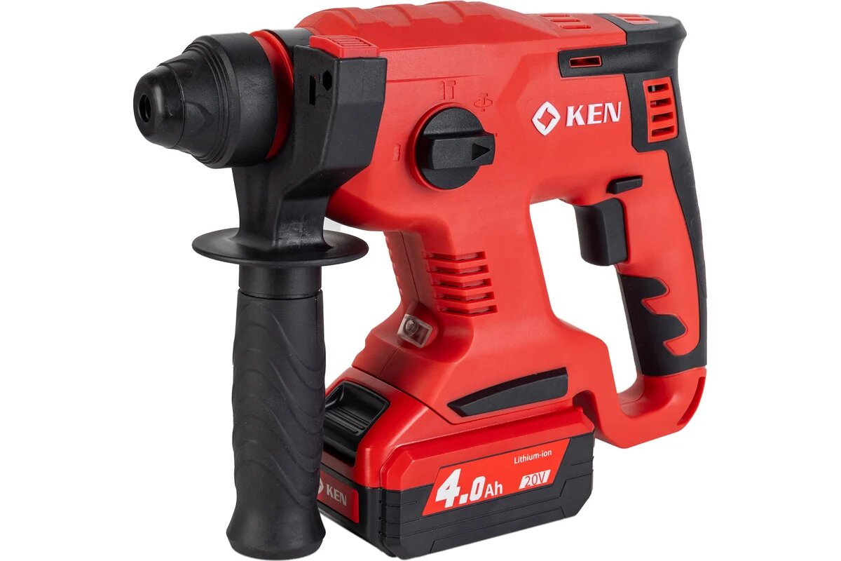 KEN Перфоратор BL2120-40C (20V 4.0AhВ) с рег. об. д.3-22мм 0-1400об./мин 115.413.9405