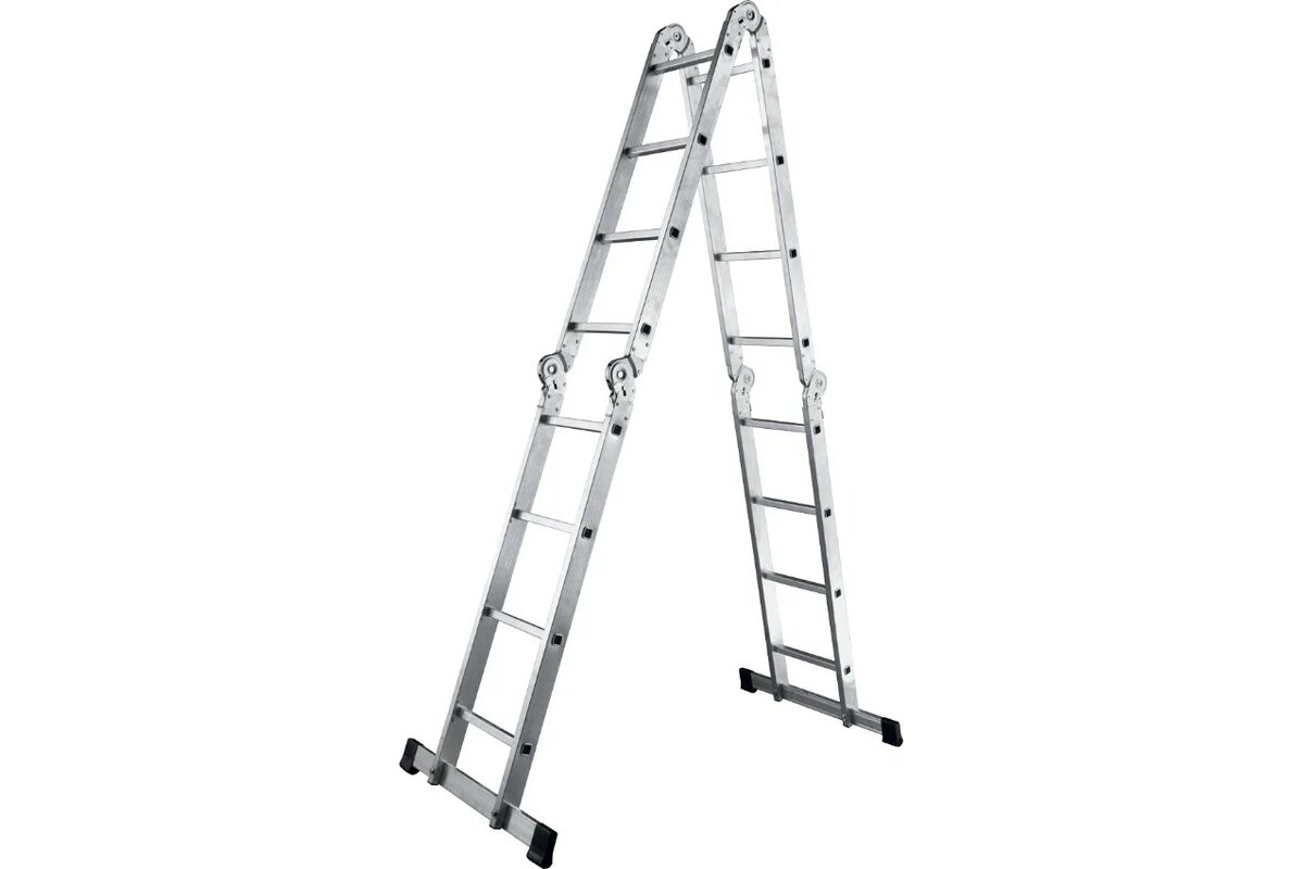 Лестница Alumet TL TL 4044, трансформер, алюминий, 16 ступеней, серебристая