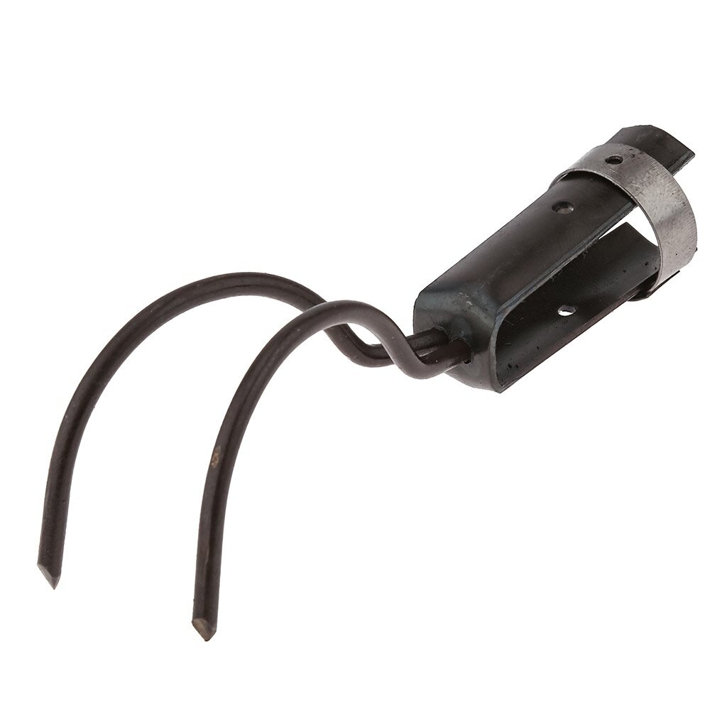 Рыхлитель Домашняя Мода "Стриж" 12х5,5 см, 2 зубый заточка на станке, легированная сталь, тулейка диаметр 4-3 см, вес 170 г