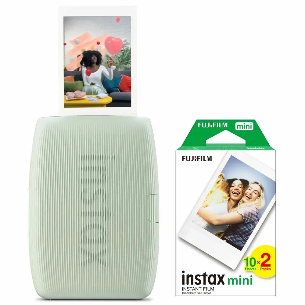 Fujifilm Мини-принтер Instax Mini LInk 3（+фотобумага*20） сублимационный, Цветной, Монохромный