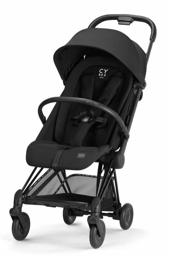 Прогулочная коляска Cybex Coya FE Urban Mobility+бампер Black NEW 2025