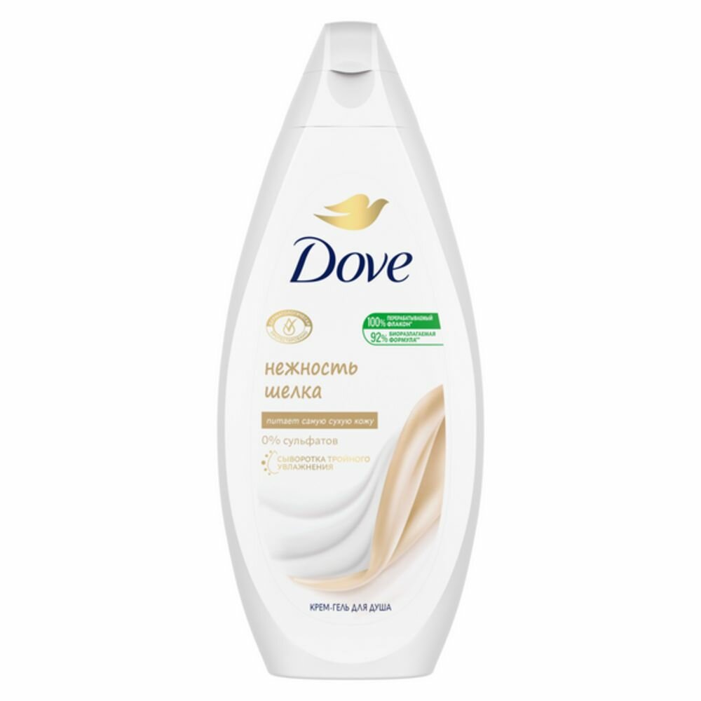 Крем-гель для душа Dove Нежность шелка (250 мл)