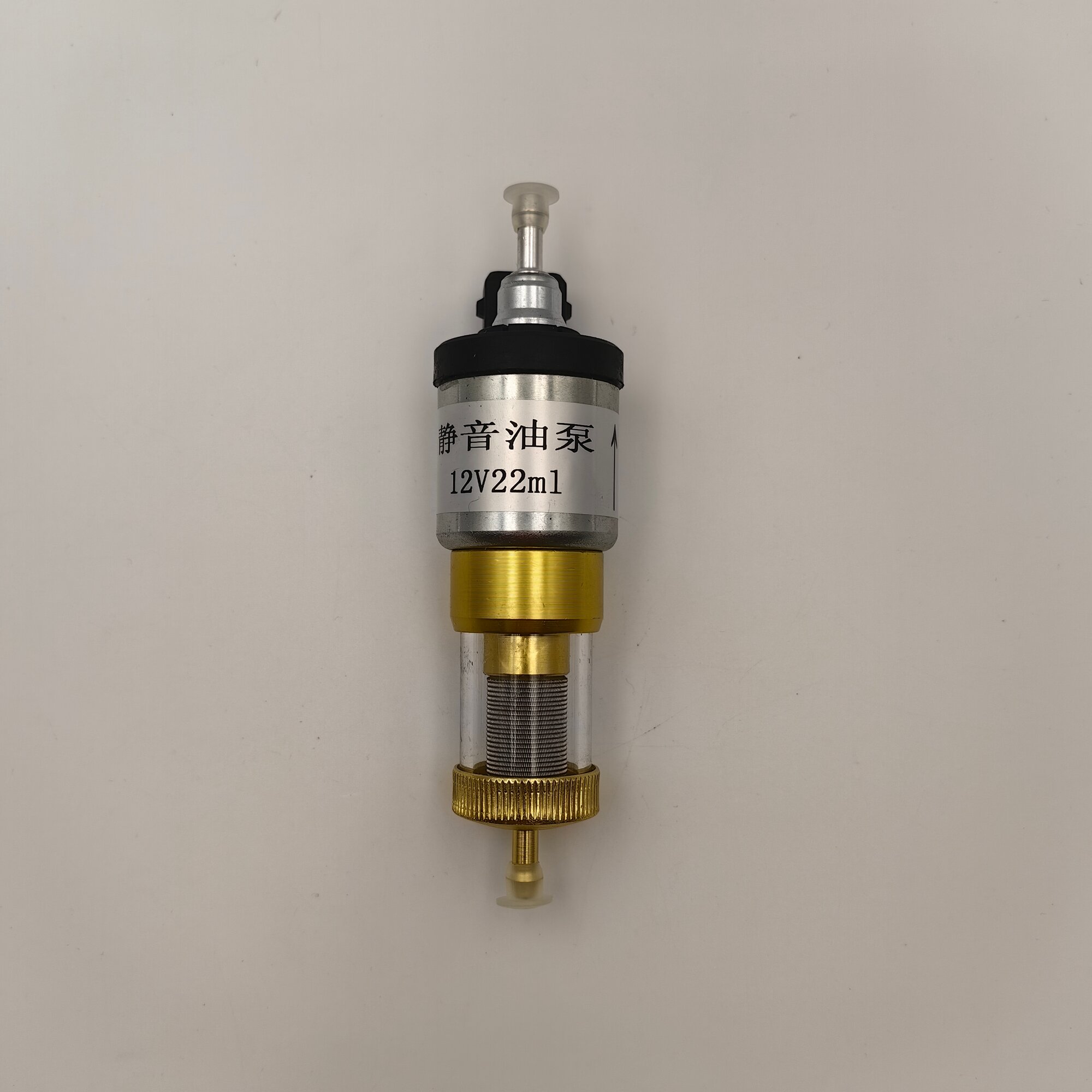 Топливный насос 22мл 12V для автономного отопителя, с дополнительным фильтром