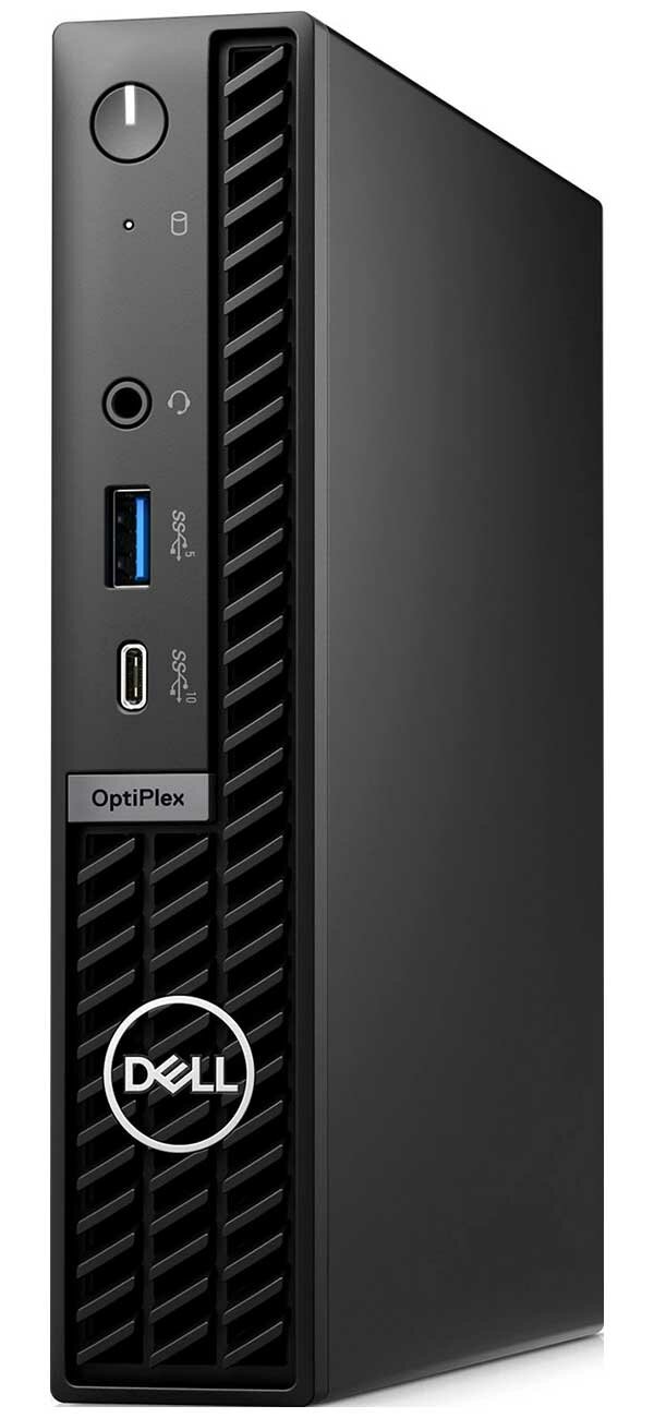 Неттоп Dell Optiplex 7020 Micro Core 300T/8Gb/SSD256Gb UHDG 710/LinUb/m/kb/черный (7020-1860)