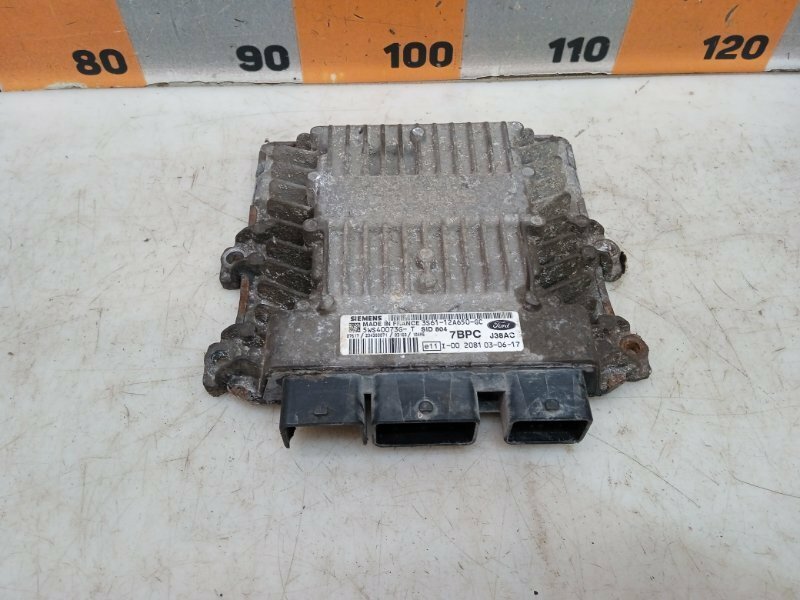 Б/У блок управления ДВС, мозги Блок управления двигателем Ford Fusion 2003 CBK 382568 FORD арт. 3S6112A650GC