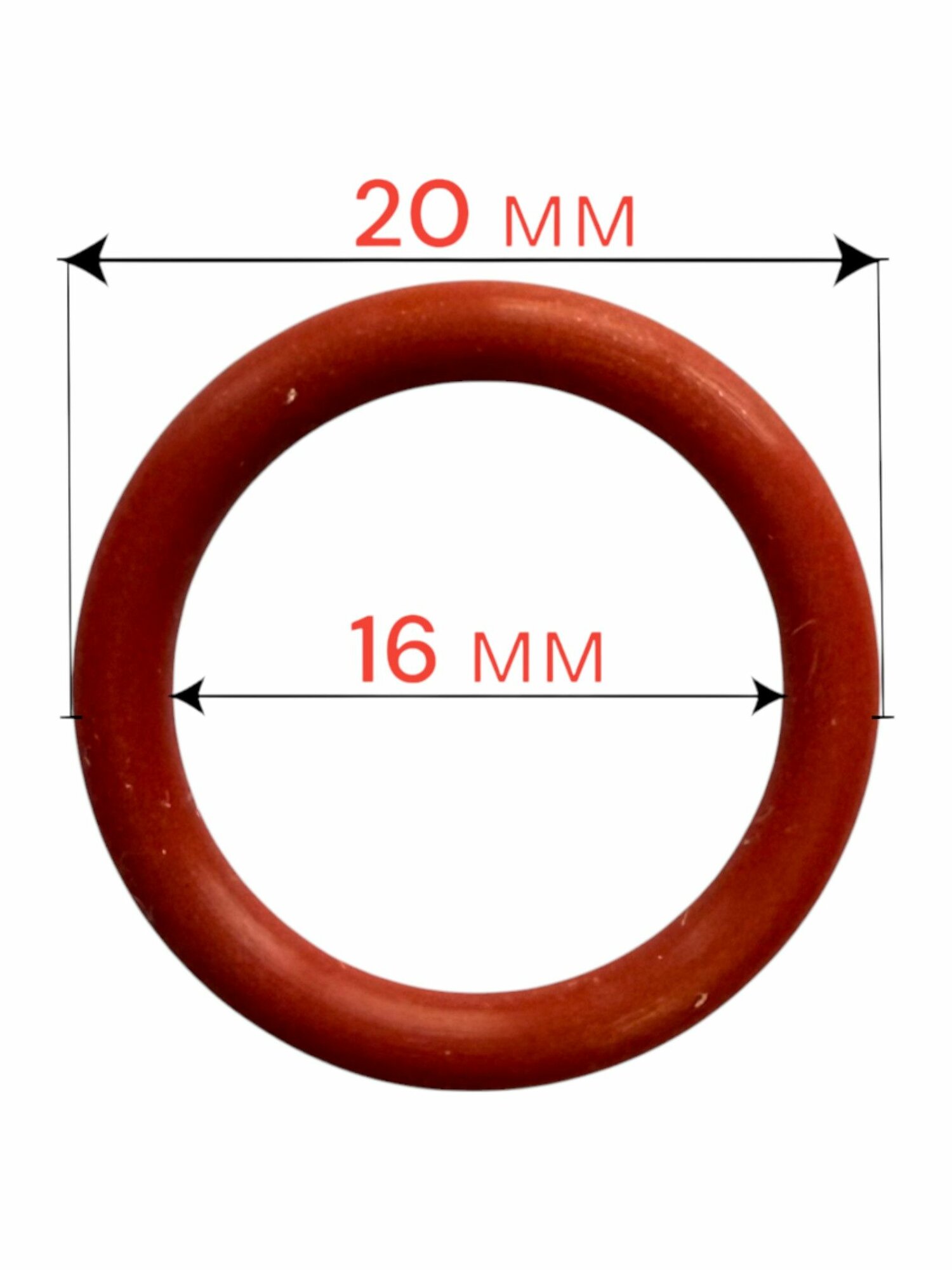 Уплотнительное кольцо кофемашины D21/d3 mm универсальное — фото 1