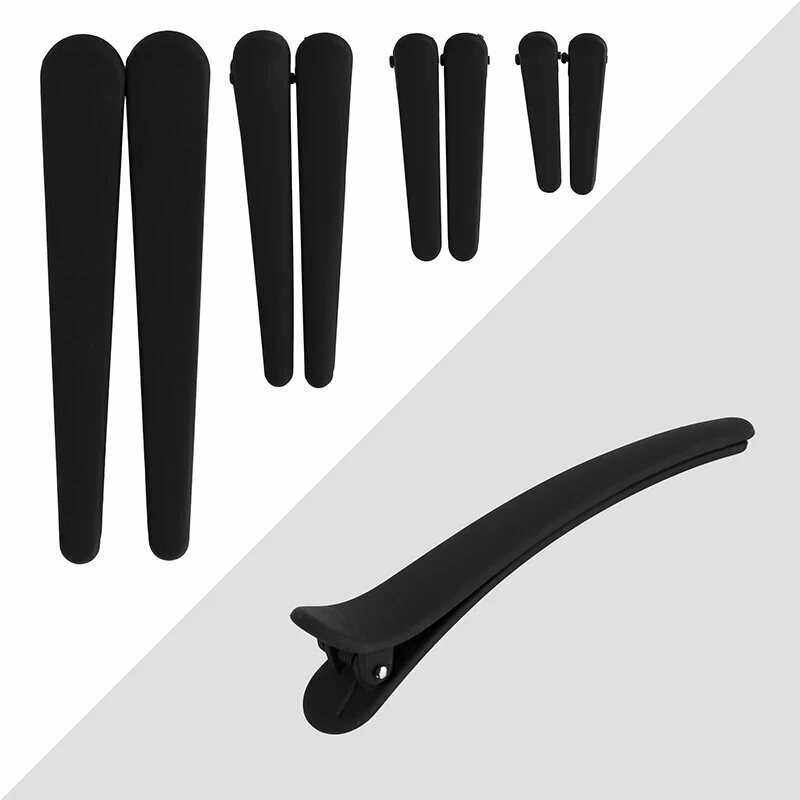 5 черных пластиковых заколок-утконосов Xiluodai 4.5cm