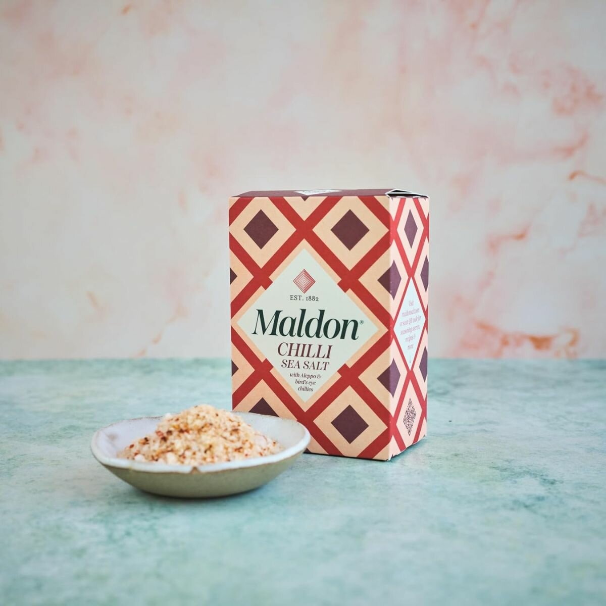 Соль морская с перцем чили Maldon , хлопья 100гр