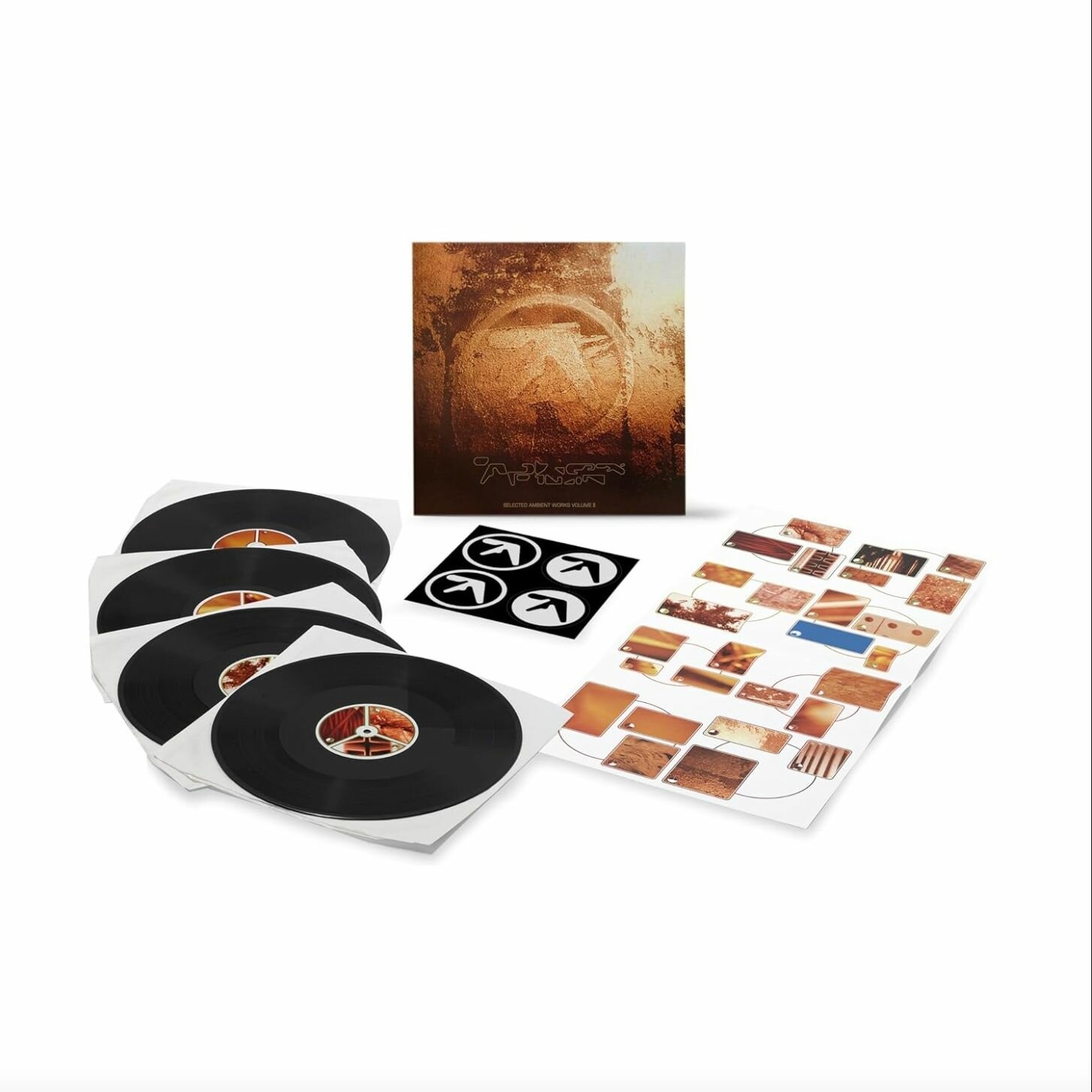 Виниловая пластинка Aphex Twin - Selected Ambient Works Volume II (4LP, 2024, Warp Records)