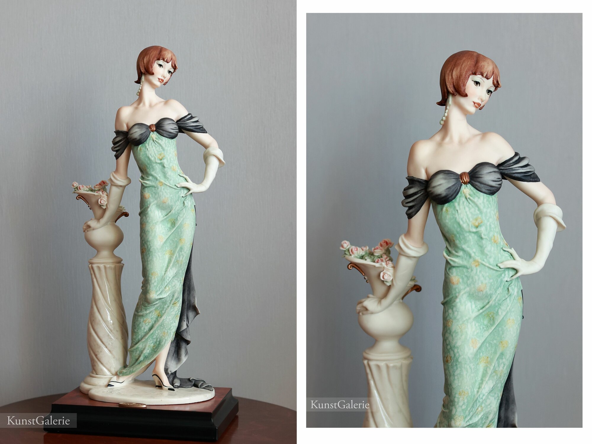 "Утренняя роза" статуэтка Джузеппе Армани Флоренс Каподимонте - Morning Rоse 0193C - Giuseppe Armani Capodimonte