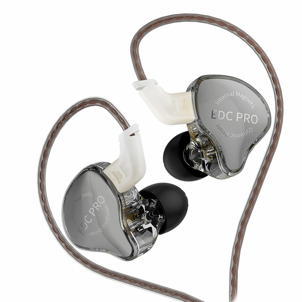 Беруши-вкладыши, удобные спортивные наушники, съемный кабель, динамические наушники-коричневый кабель-стандартная версия