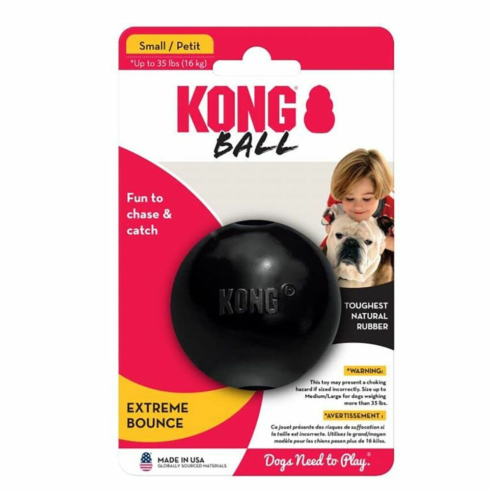 Конг экстрим Игрушки для собак Мяч для собак маленький
