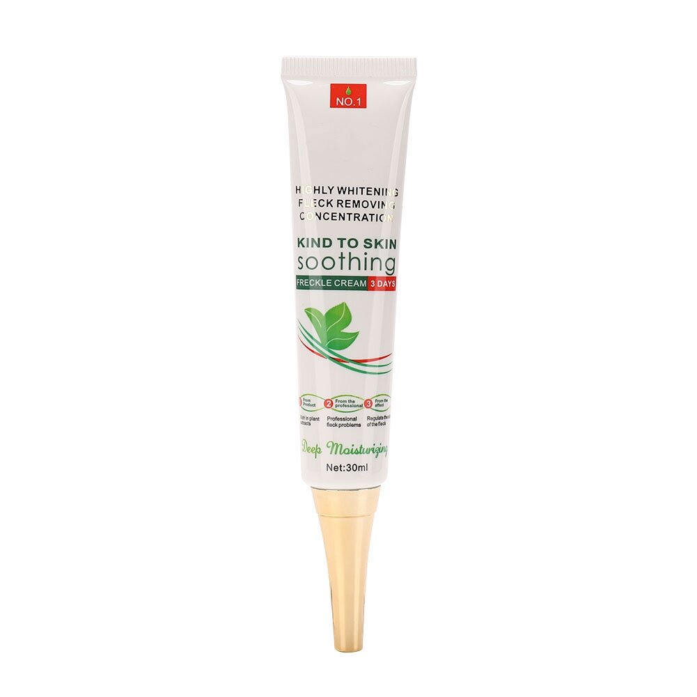 Face Skin Whitening Cream Spots Fading Anti Freckle Unisex Design 30g