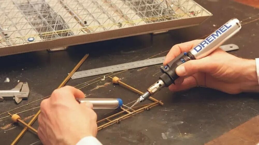 Паяльник Dremel, индукционный нагреватель, набор из 6 предметов