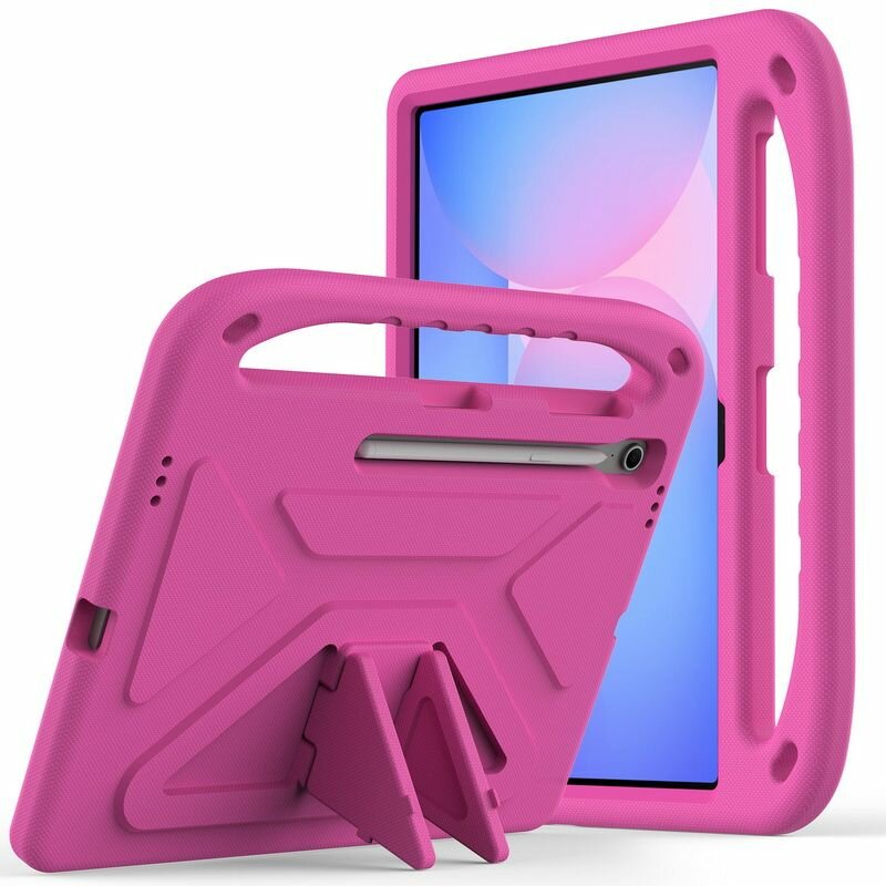 Чехол для планшета Kids Case, совместимый с Samsung Galaxy Tab S10 FE Plus/S10 FE+ 13,1 дюйма, легкая ударопрочная подставка для ручки, удобный для детей защитный чехол
