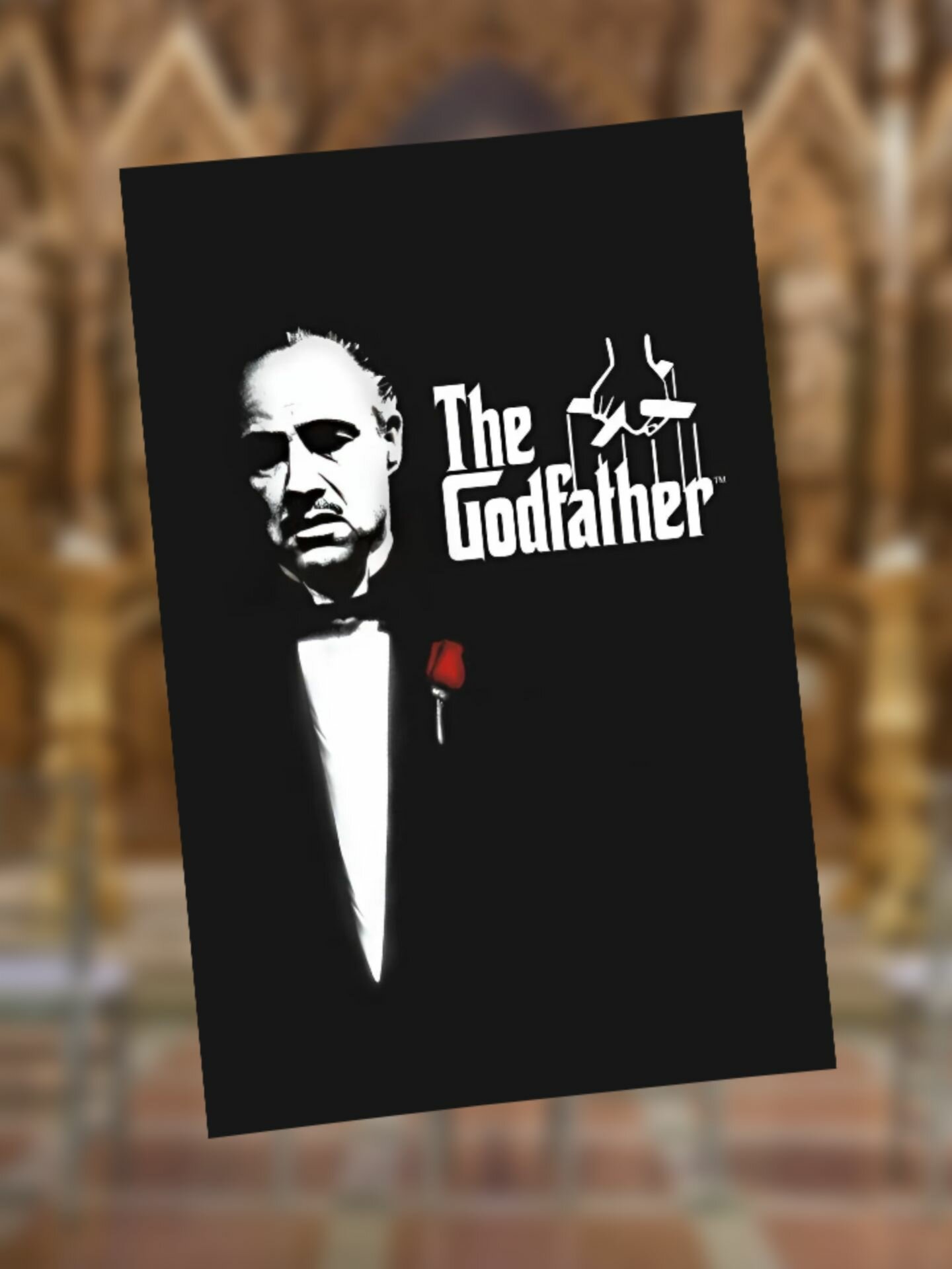 Постер pinterest "Крестный отец (альтернативный)", 29х42, А3, глянцевый