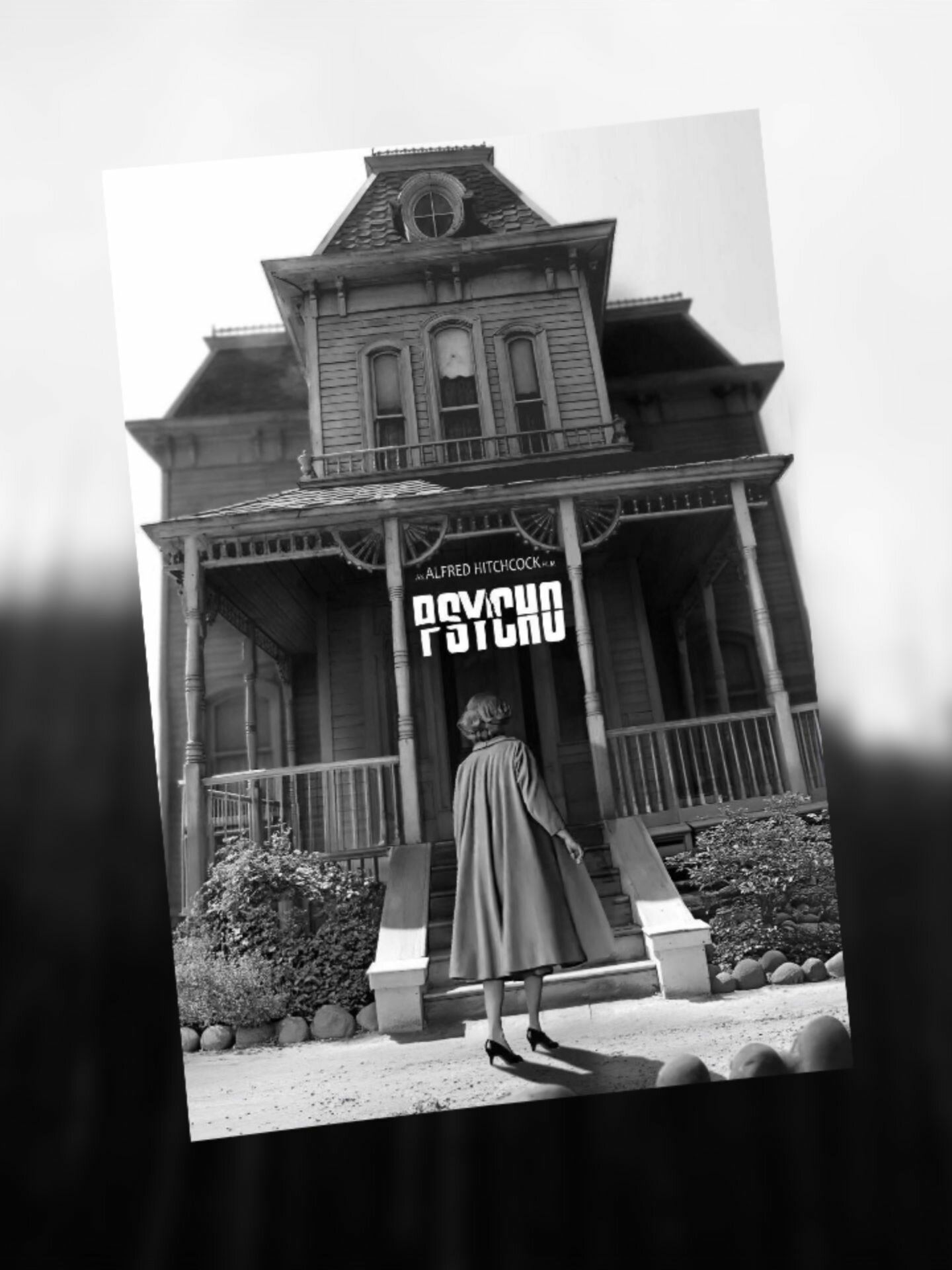 Постер pinterest "Психо", 29.7х42см, А3, глянцевый