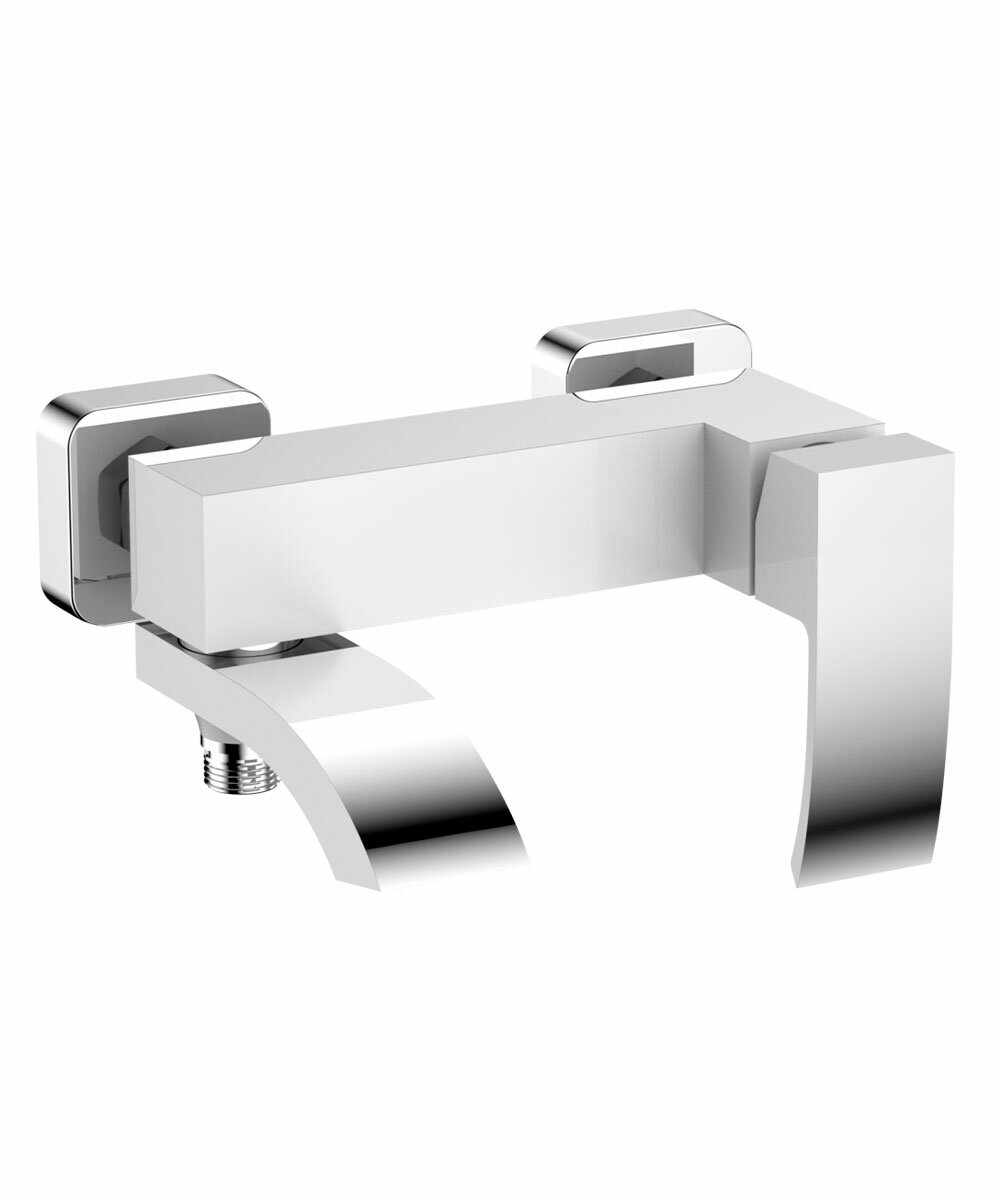 Смеситель для ванны с поворотным изливом от бренда Ganzer GZ44031-F белый