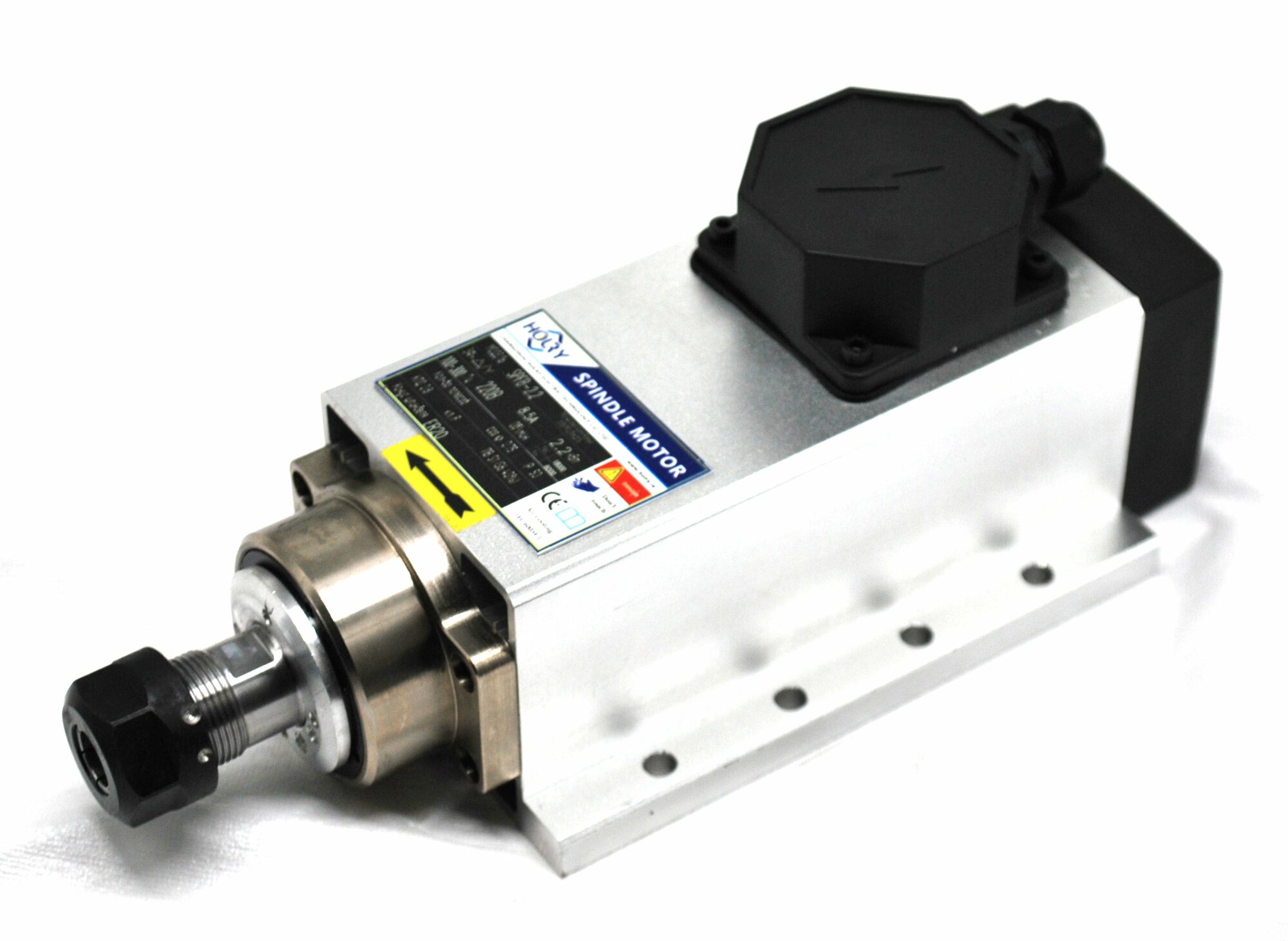 Электрошпиндель с воздушным охлаждением SPFB-2,2/ER20/18000