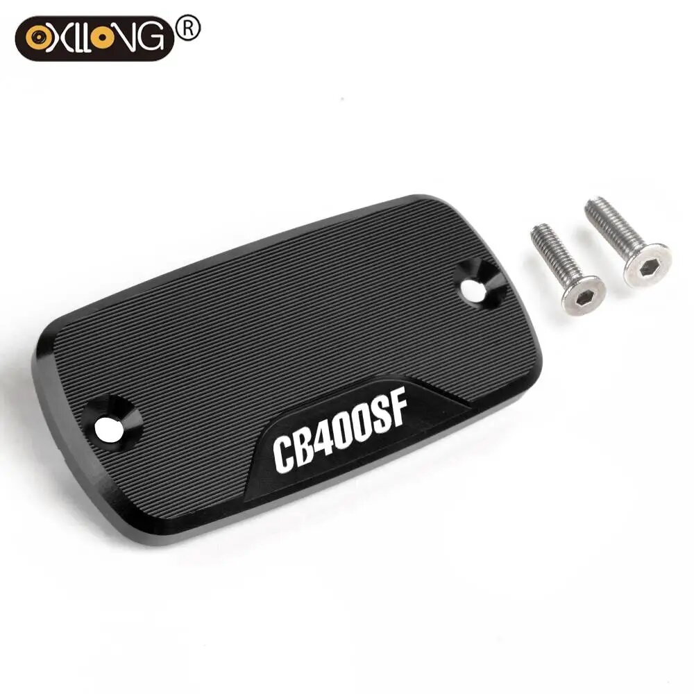 Для HONDA CB400 2004-2012 CB400SF 1993-2014 главный цилиндр мотоцикла крышка масляного бака тормозная муфта крышка резервуара для жидкости Черный, CB400SF Logo