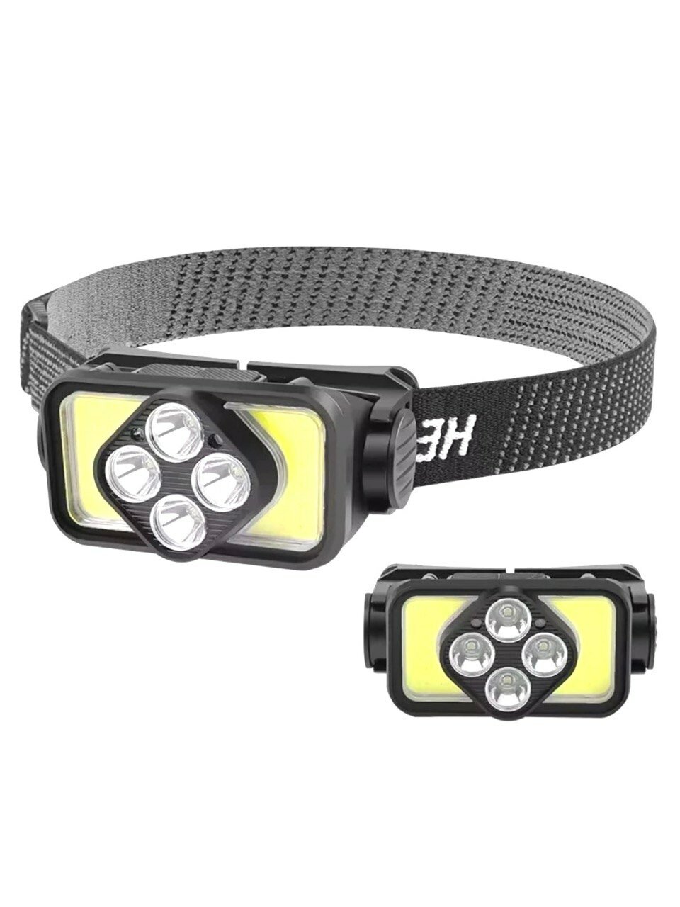 Фонарь налобный светодиодный аккумуляторный 6 режимов