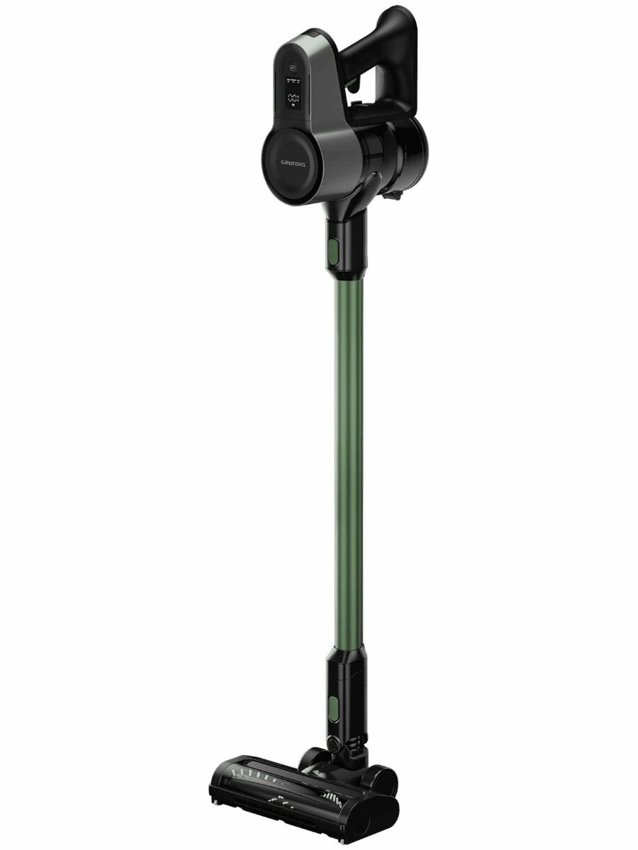 Пылесос вертикальный Grundig VCP 6230 PET, оливковый/черный