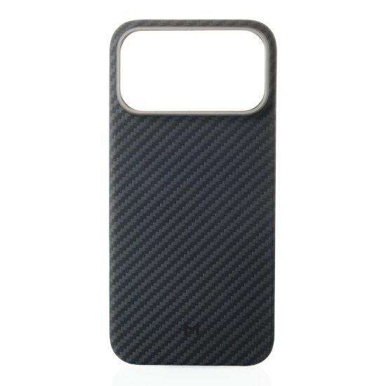Чехол Magssory для Apple iPhone 17 Pro, кевлар (арамид), с магнитами, с MagSafe, черный(CFB044)