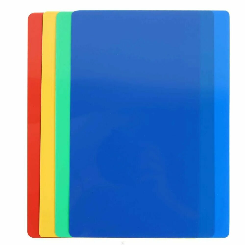 Доска Для Ручной Работы 4 Шт Цветная Пластиковая Доска Для Лепки Из Пластилина 30.00X21.00X0.10Cm13
