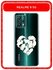 Чехол на Realme 9 5G / Реалми 9 5G с принтом "Сердечко из кроликов 2 - 8 марта",...