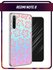 Чехол на Xiaomi Redmi Note 8 / Сяоми Редми Нот 8 с принтом "Простые розовые цвет...