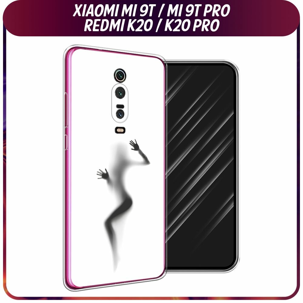 Чехол на Xiaomi Redmi K20/K20 Pro/Mi 9T/9T Pro / Сяоми Редми К20/K20 Pro/Mi 9T/9T Pro с принтом "Девушка в душе"